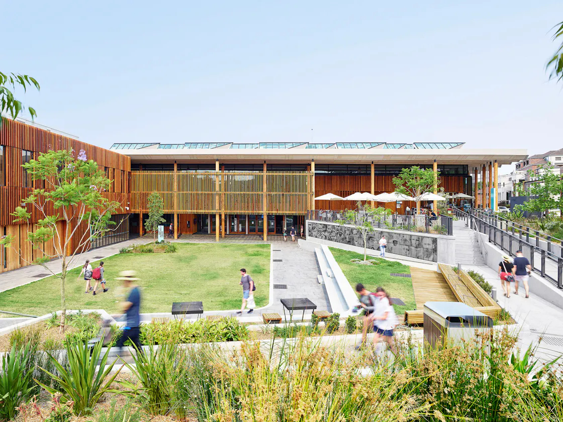 Patyegarang Place - Marrickville Library | ASPECT Studios