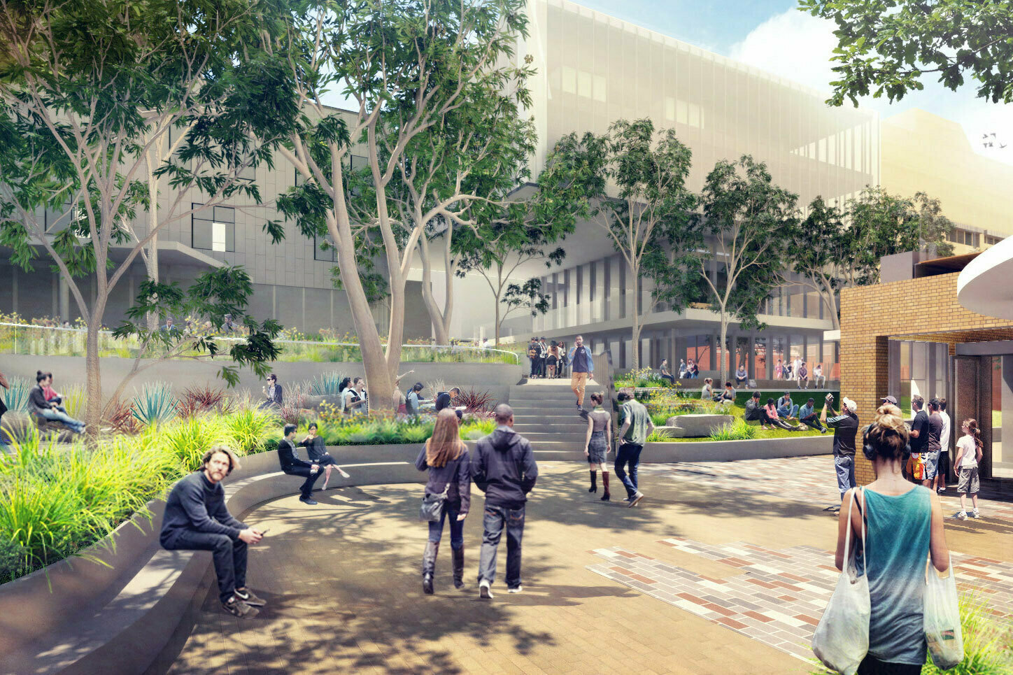 University of Melbourne New Student Precinct | ASPECT Studios