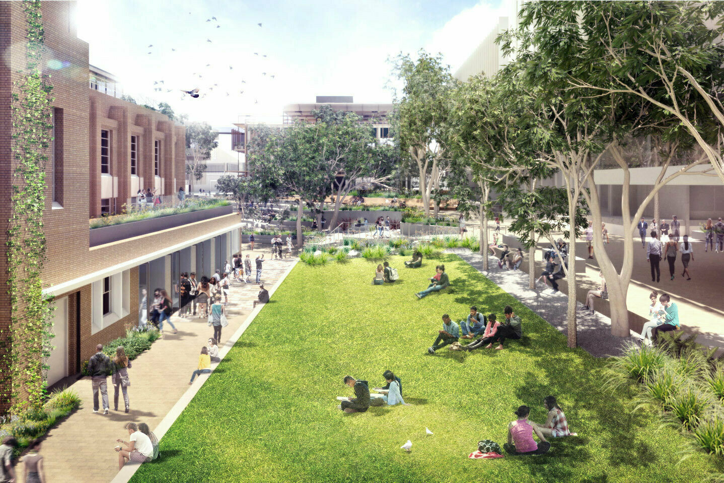 University of Melbourne New Student Precinct | ASPECT Studios