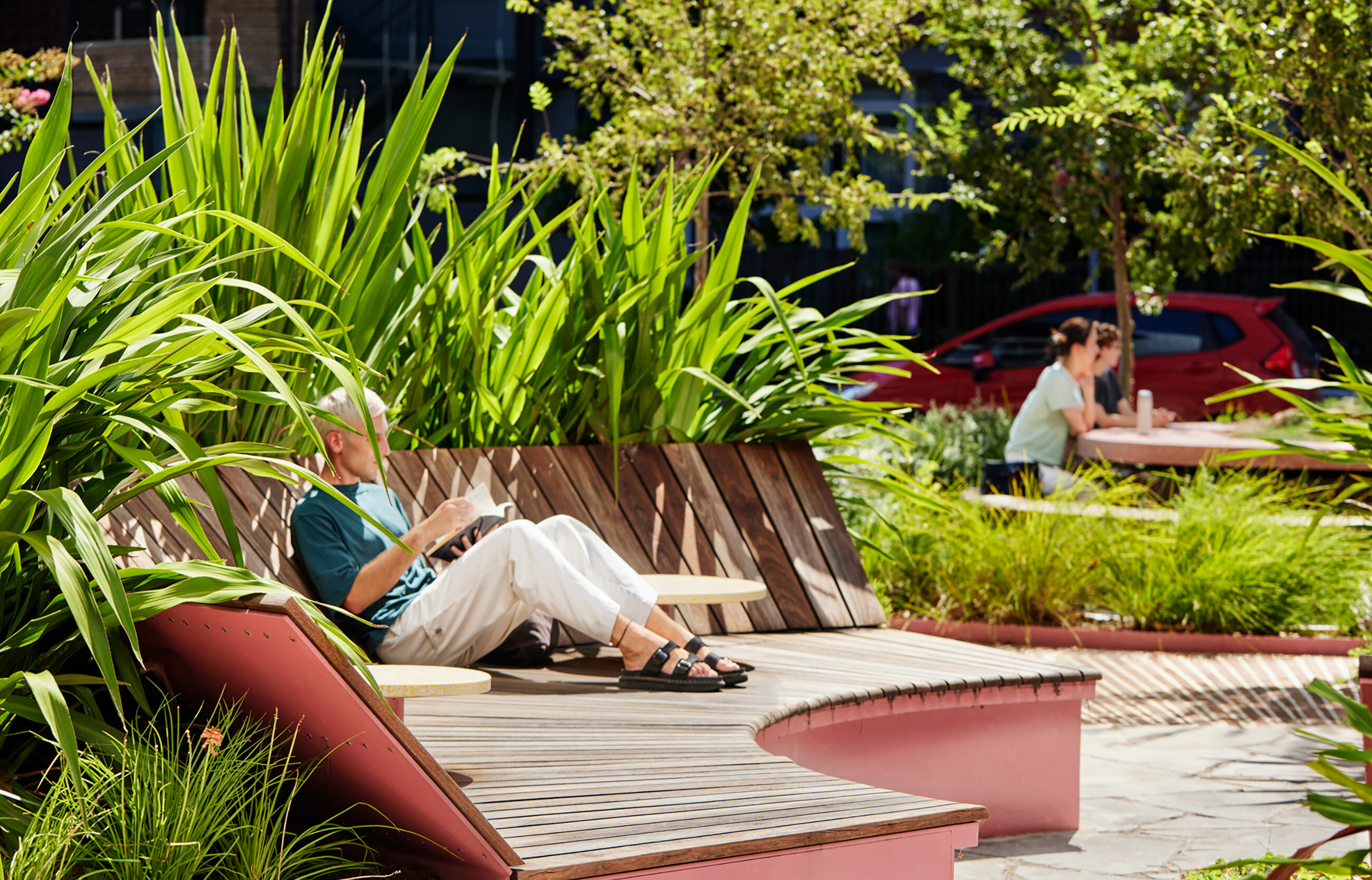 Contemporary artwork unveiled for new Sydney Harbour… | ASPECT Studios