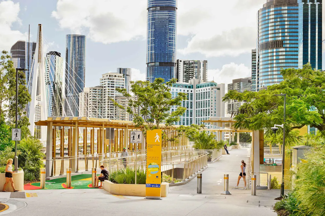 Kangaroo Point Green Bridge | ASPECT Studios