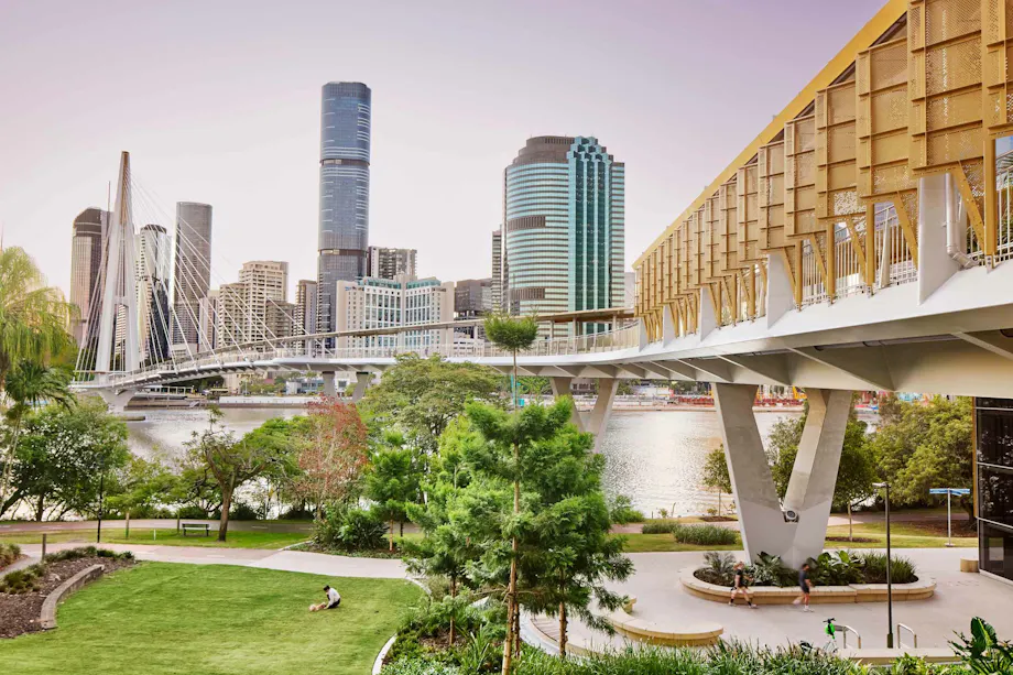 Kangaroo Point Green Bridge | ASPECT Studios