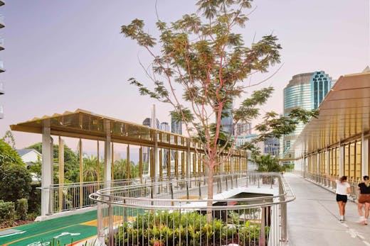 Kangaroo Point Green Bridge | ASPECT Studios