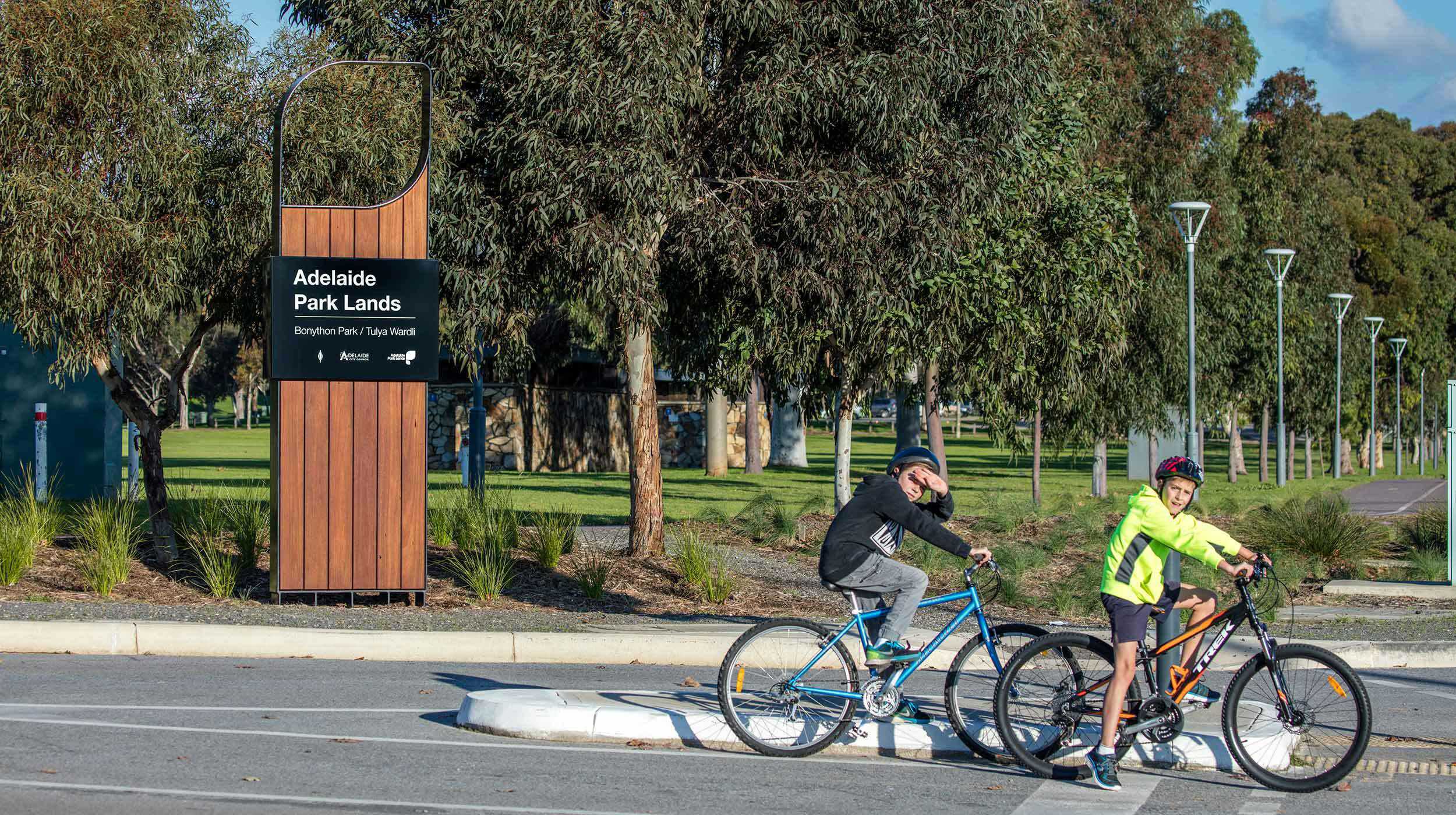 Adelaide City & Park Lands Signage Strategy | ASPECT Studios