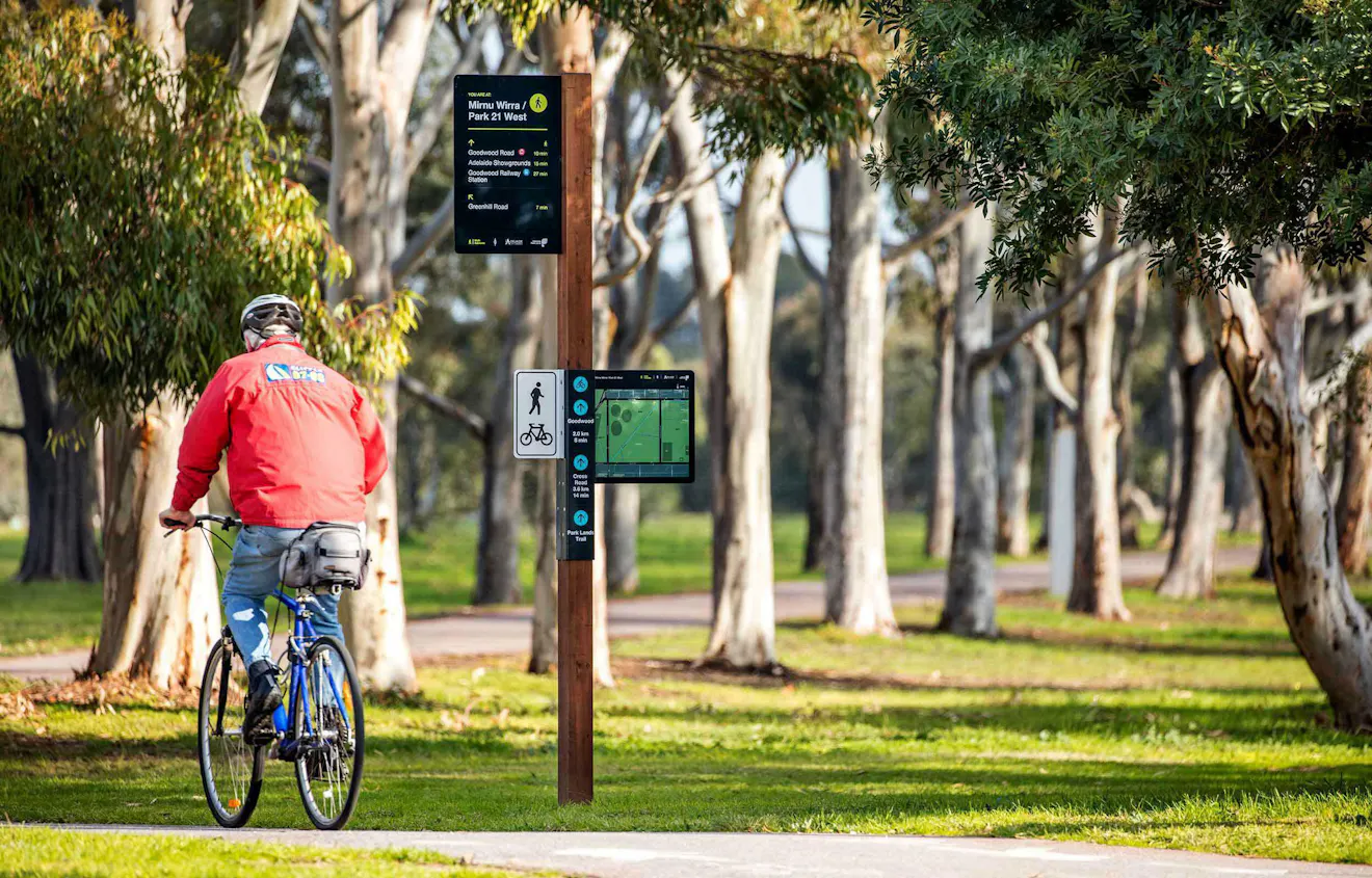 Adelaide City & Park Lands Signage Strategy | ASPECT Studios