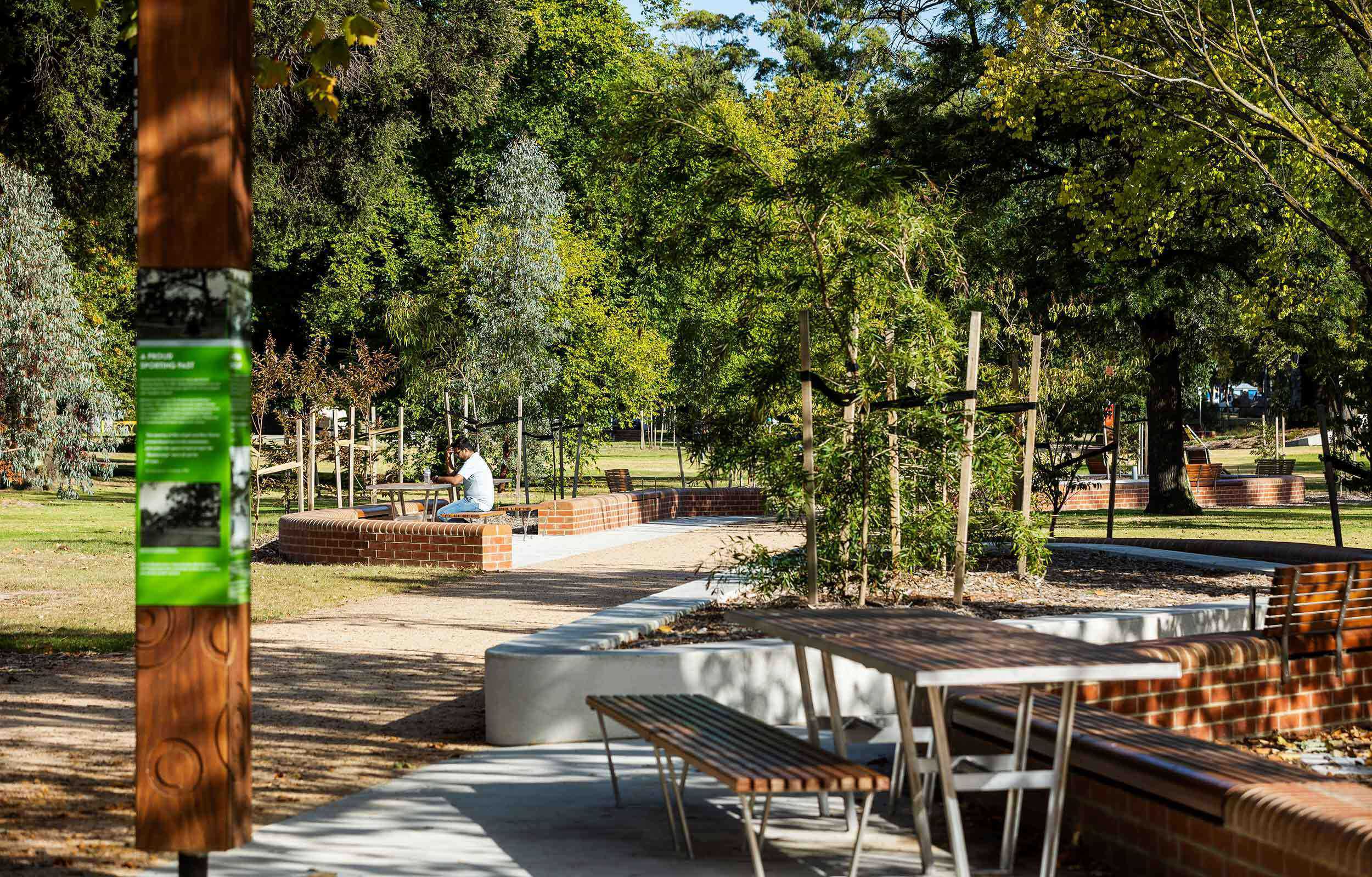 Dandenong Park Interpretive Elements | ASPECT Studios