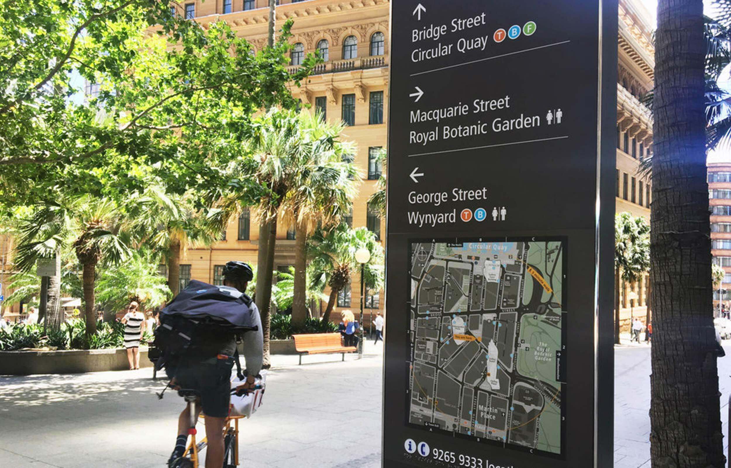 Legible Sydney Wayfinding Implementation | ASPECT Studios
