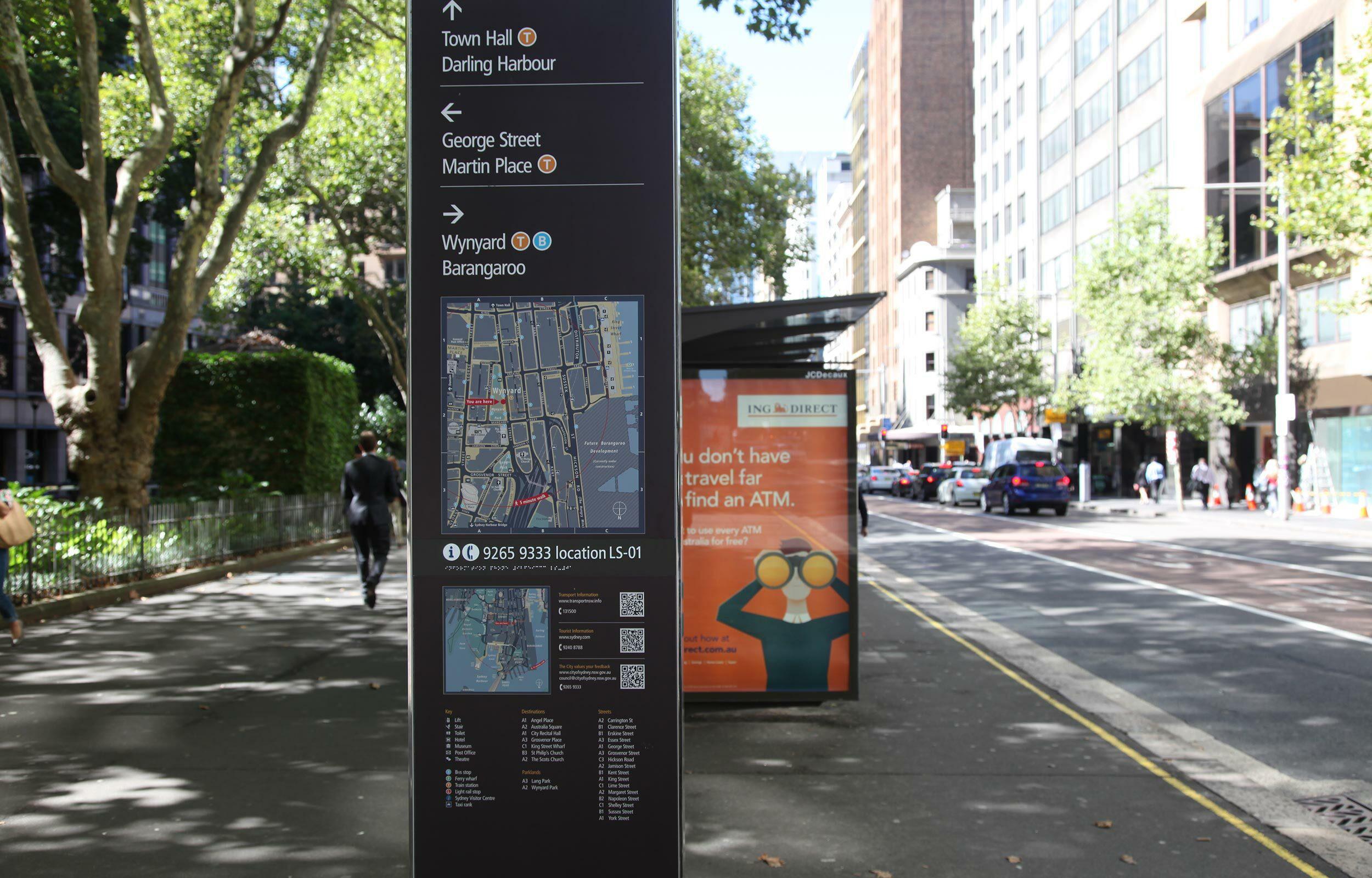 Legible Sydney Wayfinding Implementation | ASPECT Studios