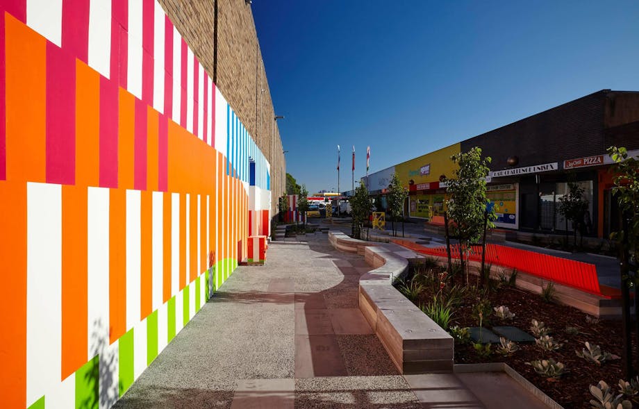 Morgan Court Supergraphics | ASPECT Studios