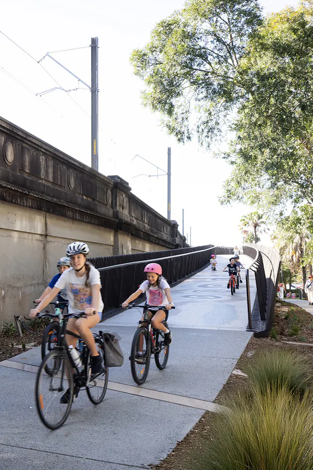 Sydney Harbour Bridge Cycleway Ramp a “confident… | ASPECT Studios
