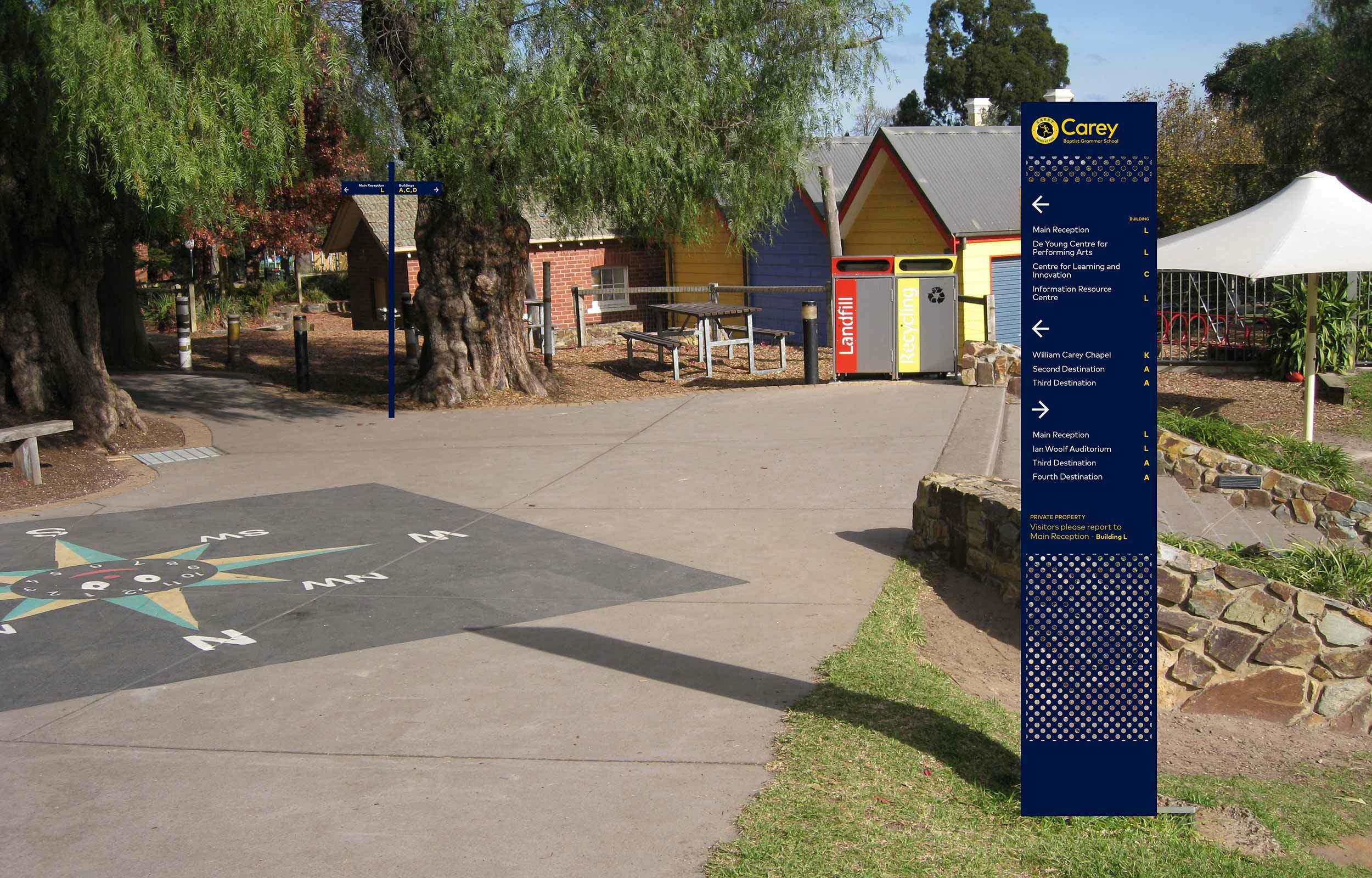 Carey Baptist Grammar School Signage & Wayfinding | ASPECT Studios