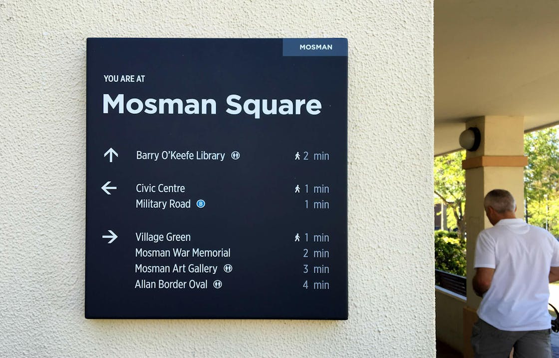 Mosman Signage Review & Wayfinding Strategy | ASPECT Studios