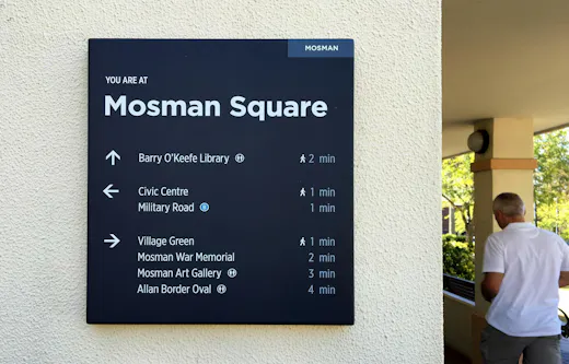 Mosman Signage Review & Wayfinding Strategy | ASPECT Studios