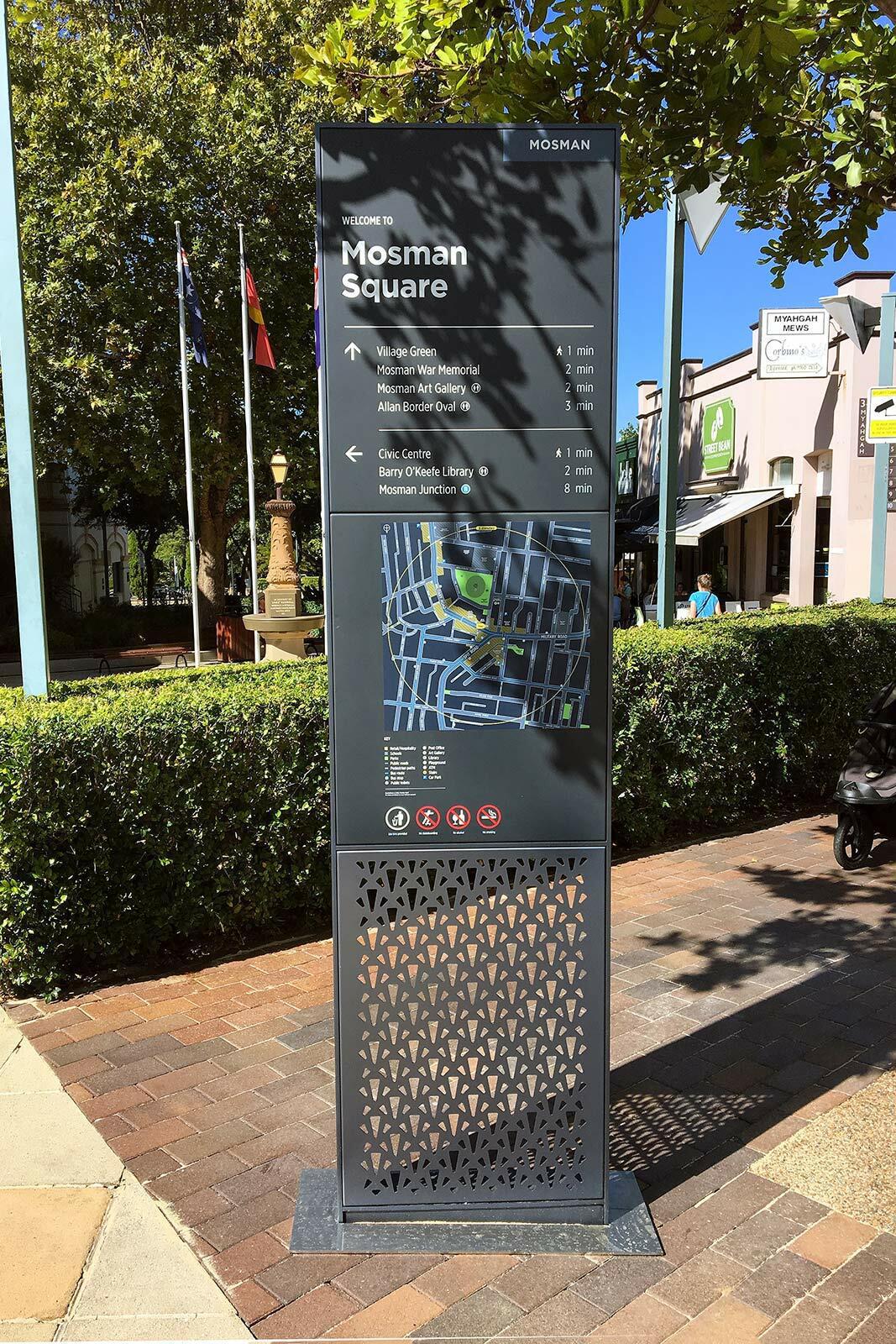 Mosman Signage Review & Wayfinding Strategy | ASPECT Studios