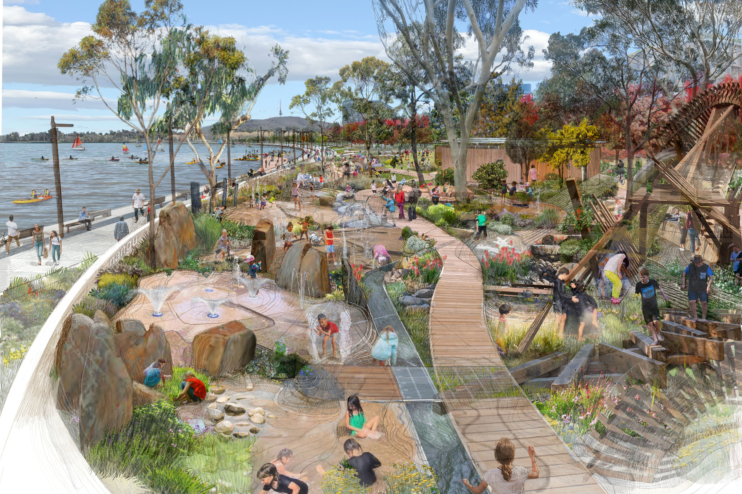 New ACT waterfront park achieves approval | ASPECT Studios