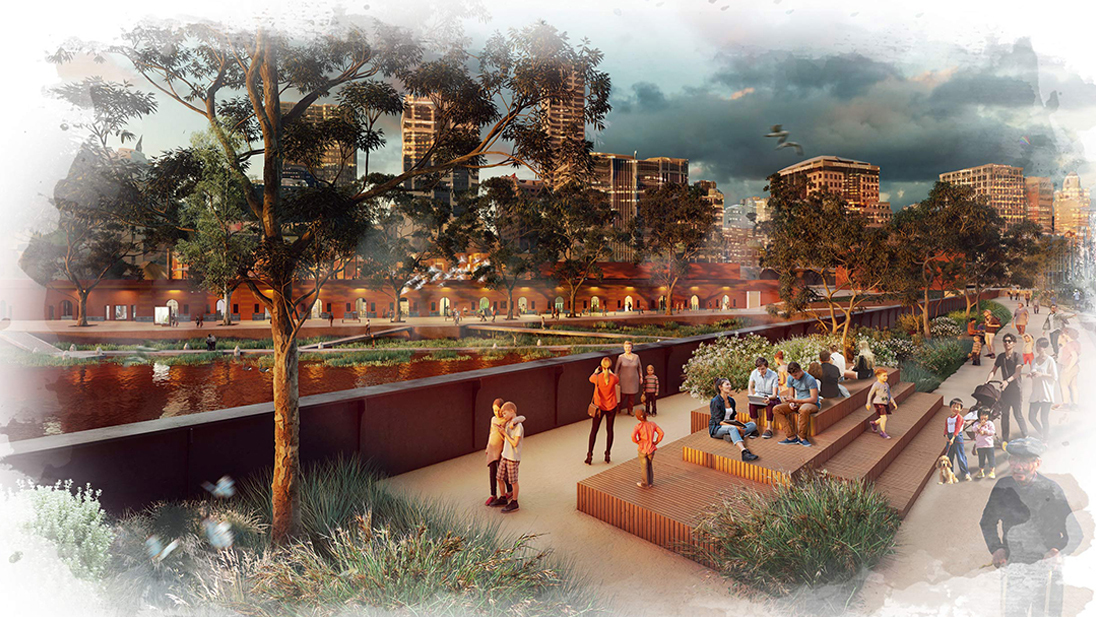 Melbourne's Greenline Project enters community… | ASPECT Studios