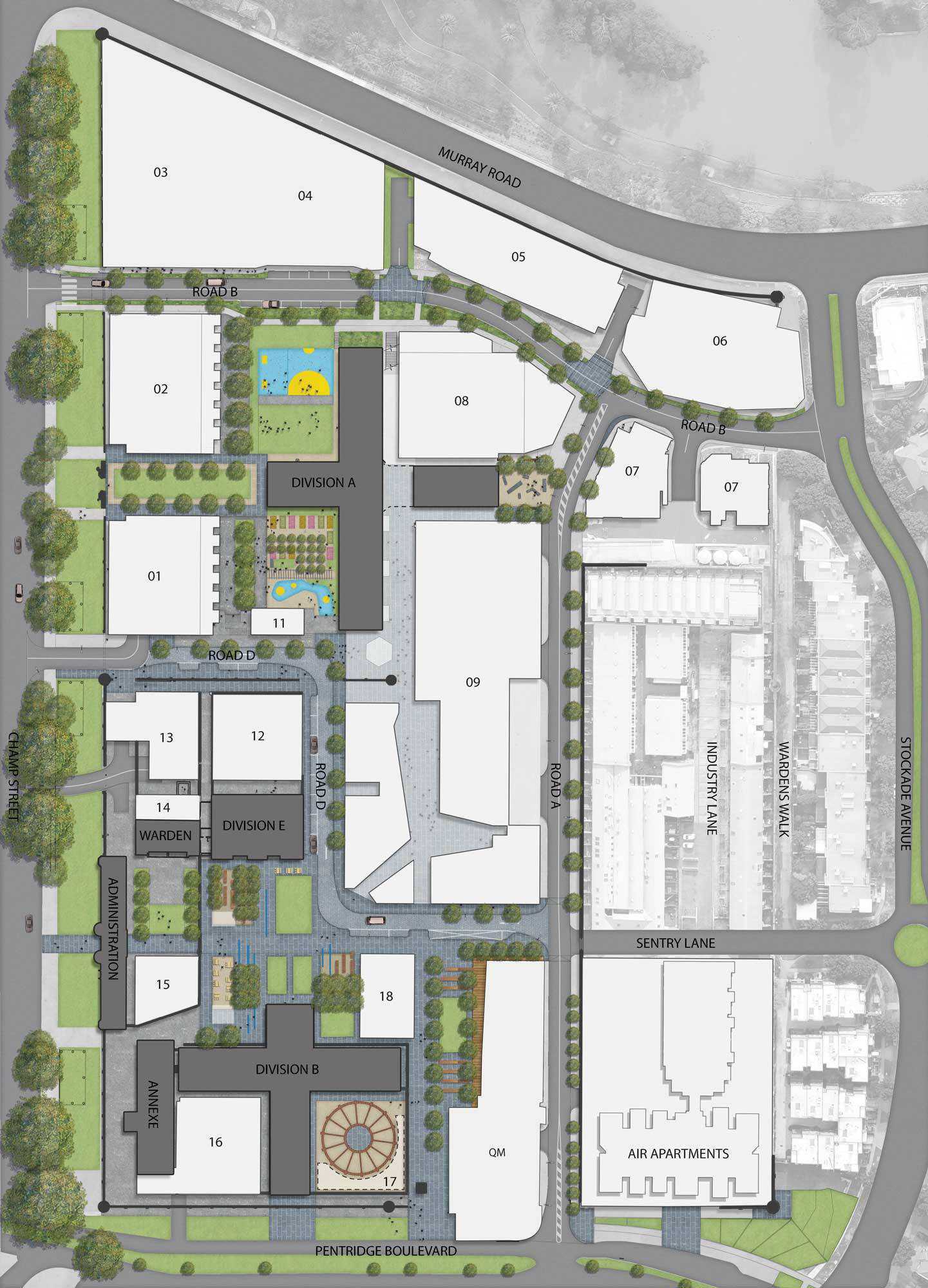 Pentridge Piazza | ASPECT Studios