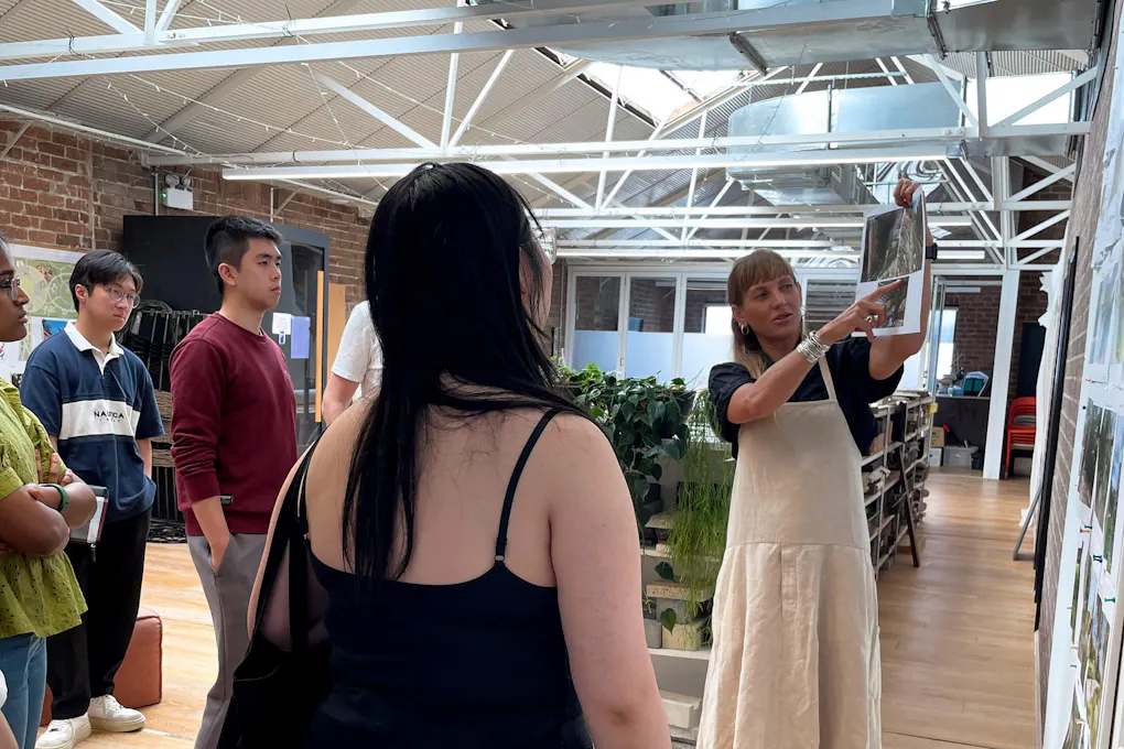 University of Sydney students visit ASPECT Studios… | ASPECT Studios