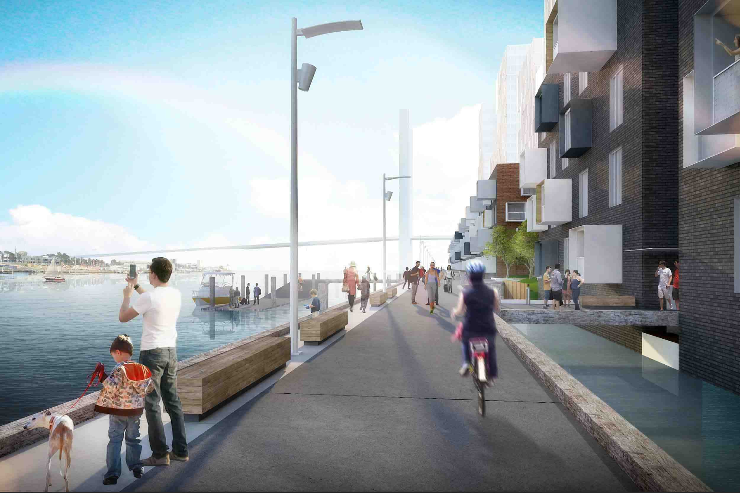 Collins Wharf Masterplan | ASPECT Studios