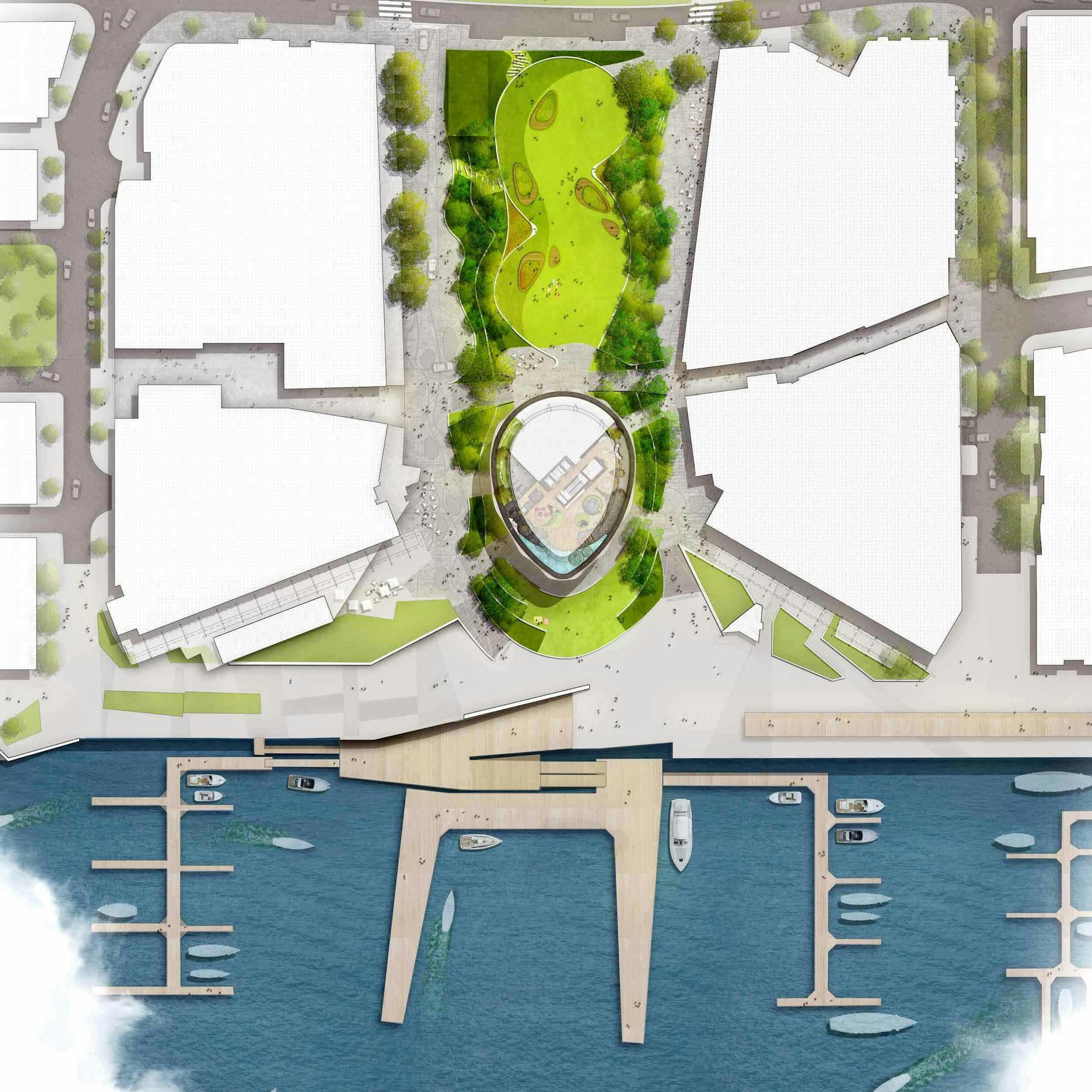 NewQuay Central Park | ASPECT Studios