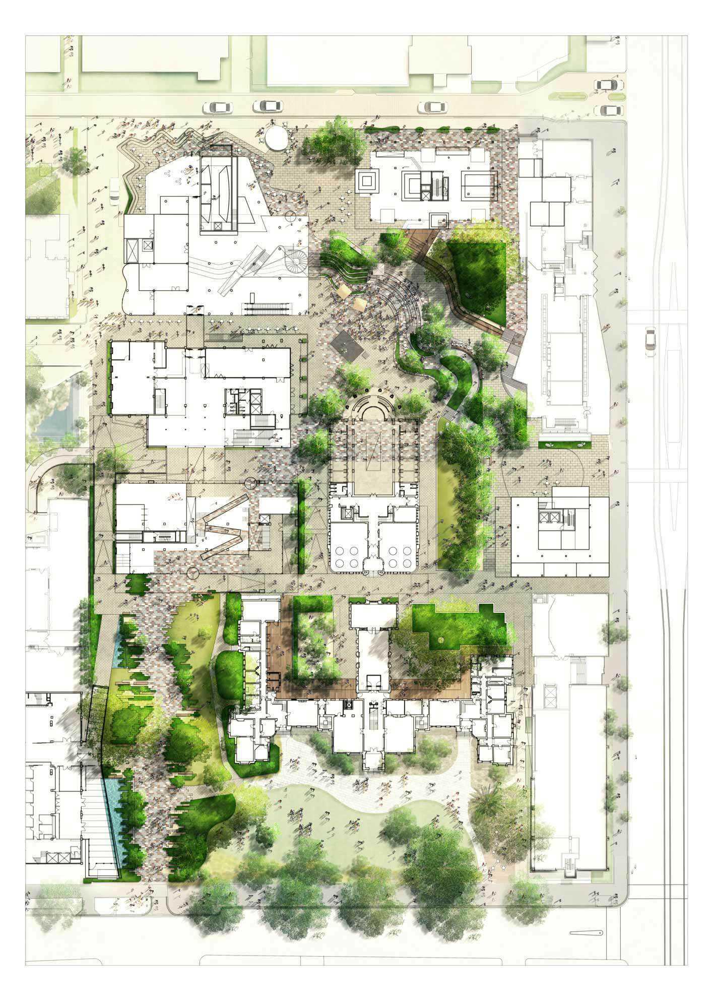 University of Melbourne New Student Precinct | ASPECT Studios